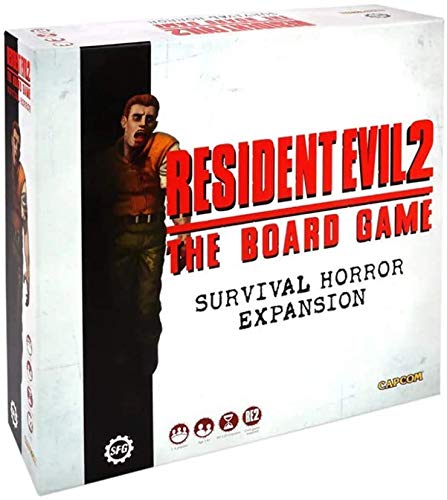 Resident Evil 2 Board Game Bundle with Survival Horror, Malformations of G B-Files, and Retro Expansion (3 Items)