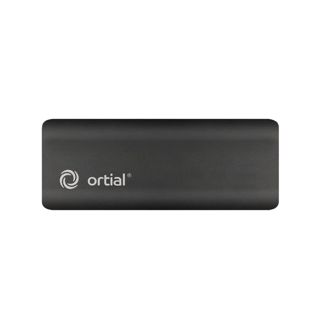 Ortial ORTO-450 Portable SSD - 256GB - up to 550 MB/s SATA USB 3.1 Gen2/Type C External SSD (ORTO-450-256GB)