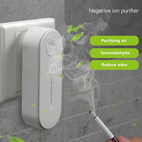 Negative Ion Plug In, Portable Negative Ion Generator for Home,Automatic Release of Anions,Easy to Use, More Suitable for Bedrooms, office, Toilets, Garages,Small Room(4 Pack)