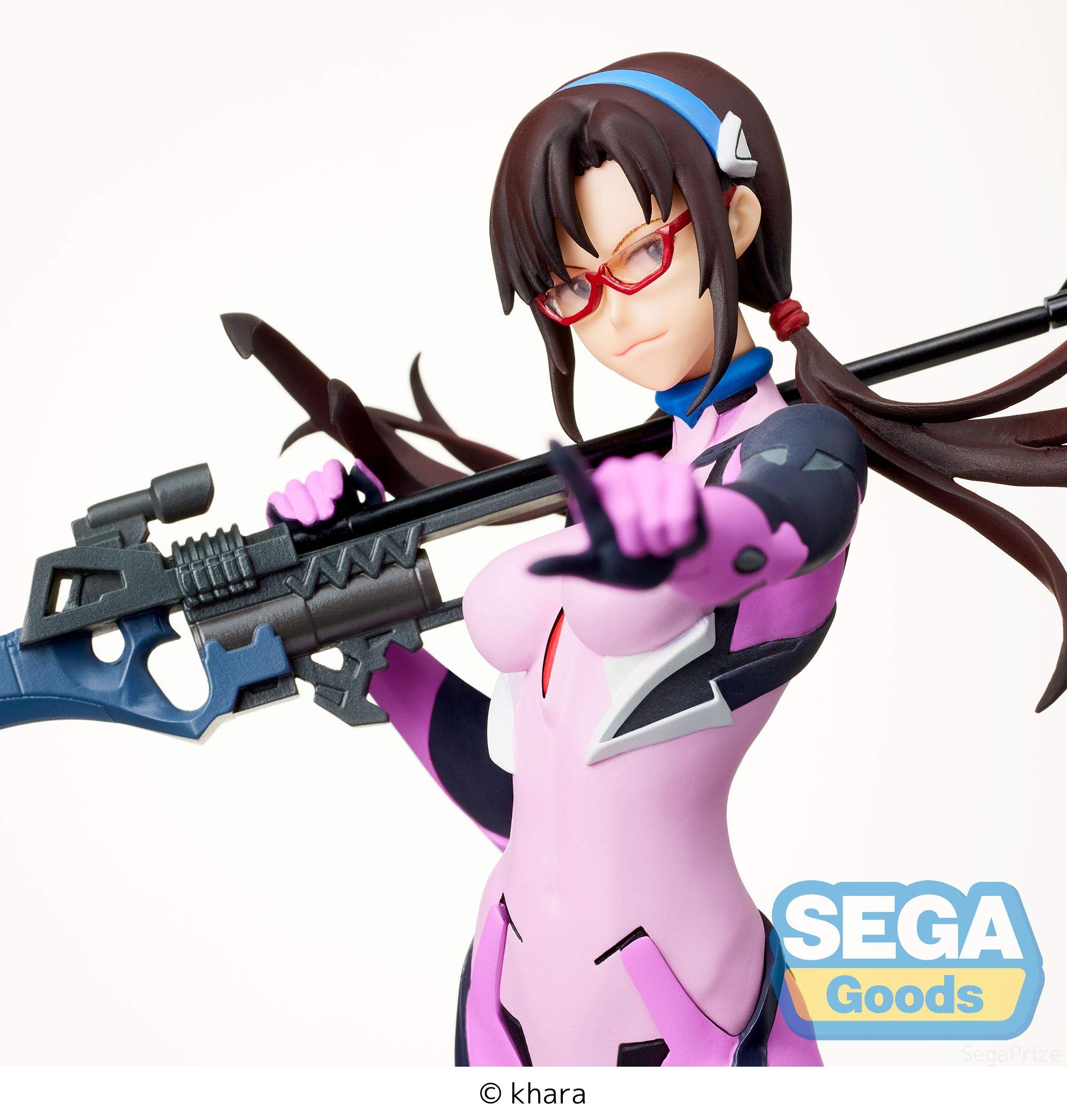 SEGA Evangelion: New Theatrical Edition LPM Figure ~Mari x Ultra Long Range Rifle~, Multiple Colors (SG94914)