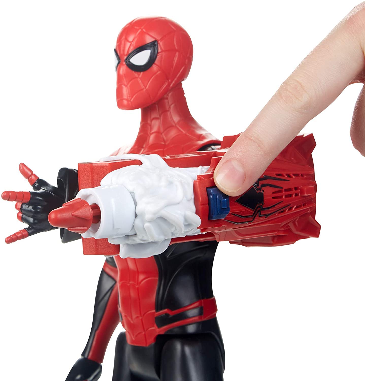 TheAvengers Titan Hero Series Spiderman 12 Inch Action Figure from Movie Far from Home, Multicolor