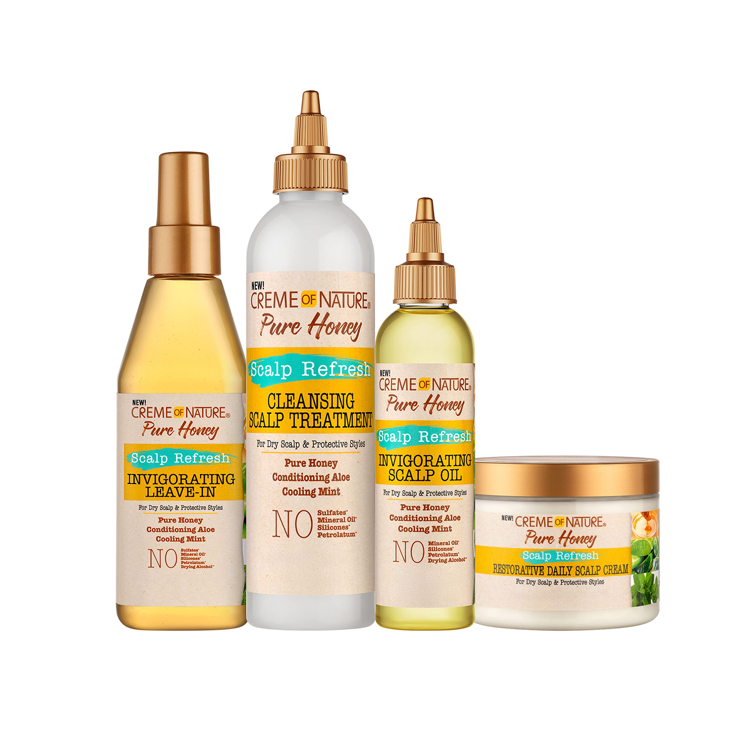 Creme of Nature Scalp Cleanising Treatment, Scalp Refresh, Braid Wash, Hair Cleanser 8 Oz