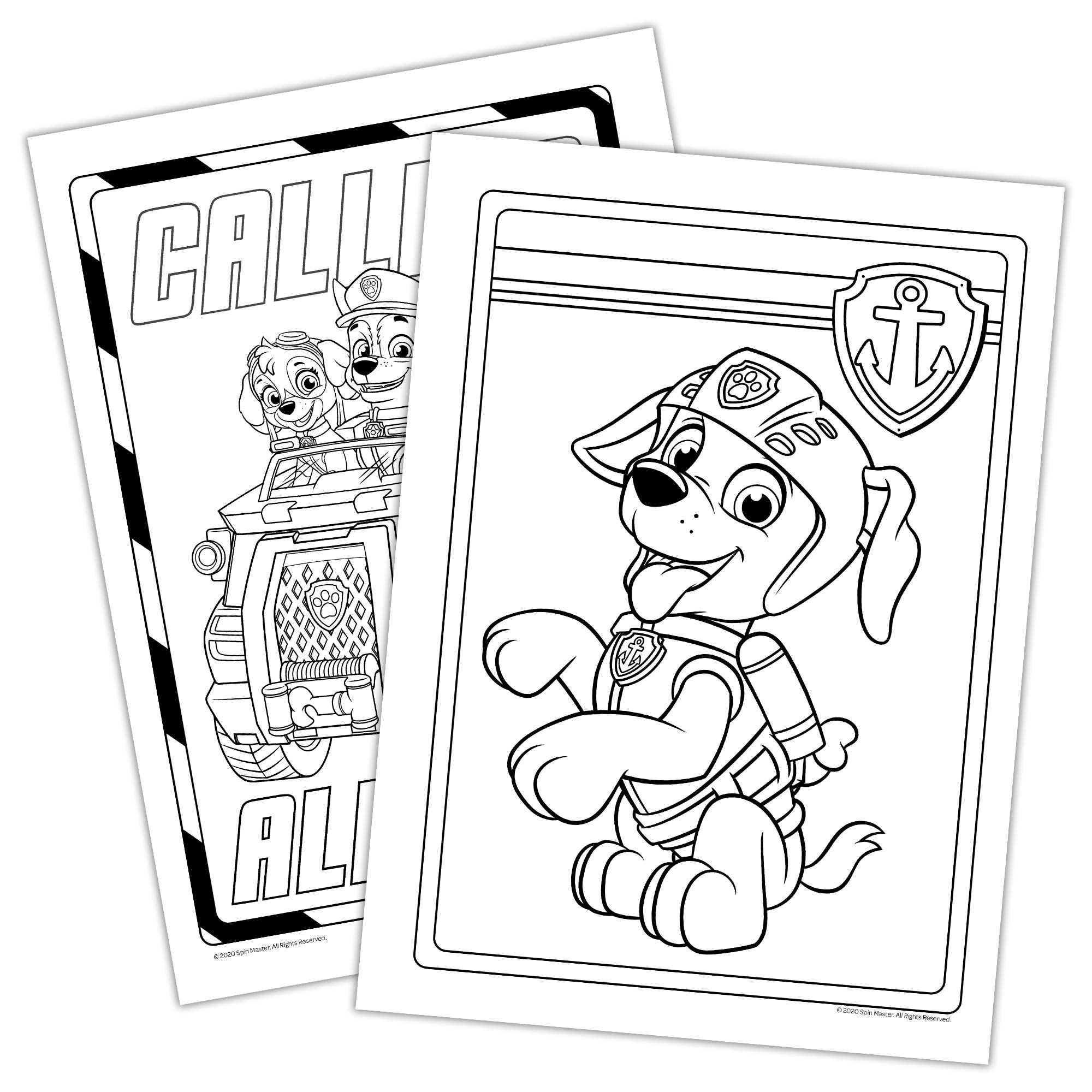 Nickelodeon PAW Patrol 20-Page Imagine Ink Coloring Book with 1 Mess Free Marker Bendon 38709
