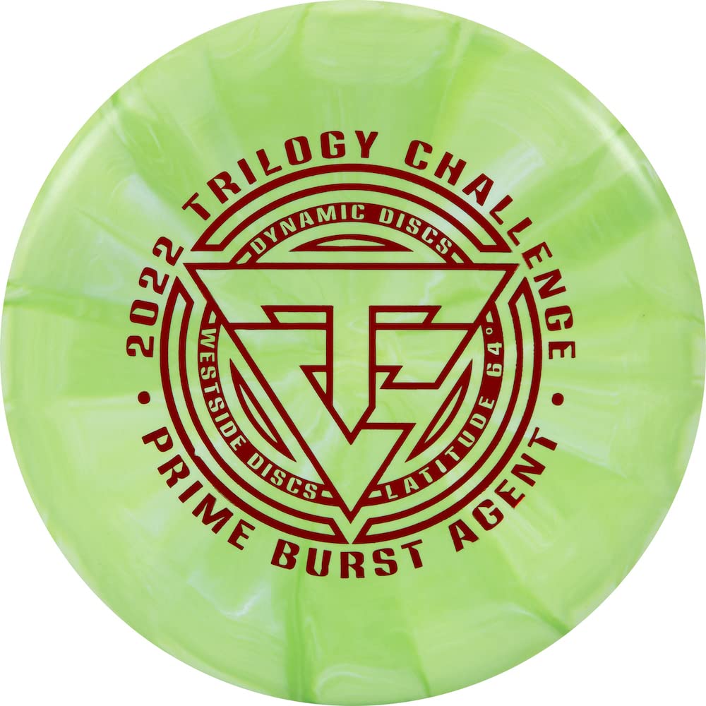 Dynamic Discs Limited Edition 2022 Trilogy Challenge Prime Burst Agent Putter Golf Disc [Colors Will Vary] - 173-176g