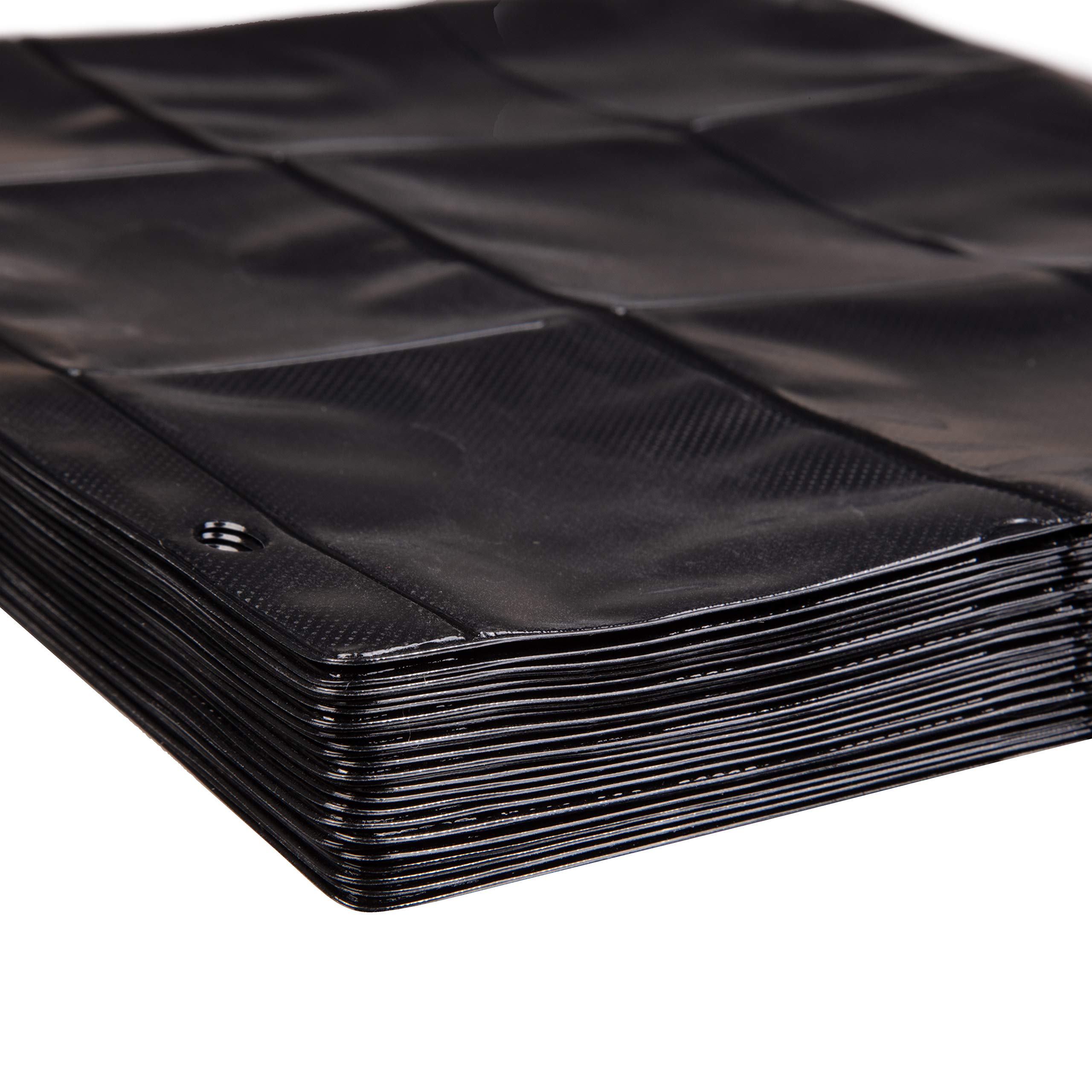 Monster 9 Pocket Trading Card Album Pages(25 Pk)- Strong Pocket for Standard 3-Ring Binder, Anti-Theft & Anti-Drop TCG Side-Loading Protector, Holds 450 Cards, Compatible w Major Brand, Christmas Gift
