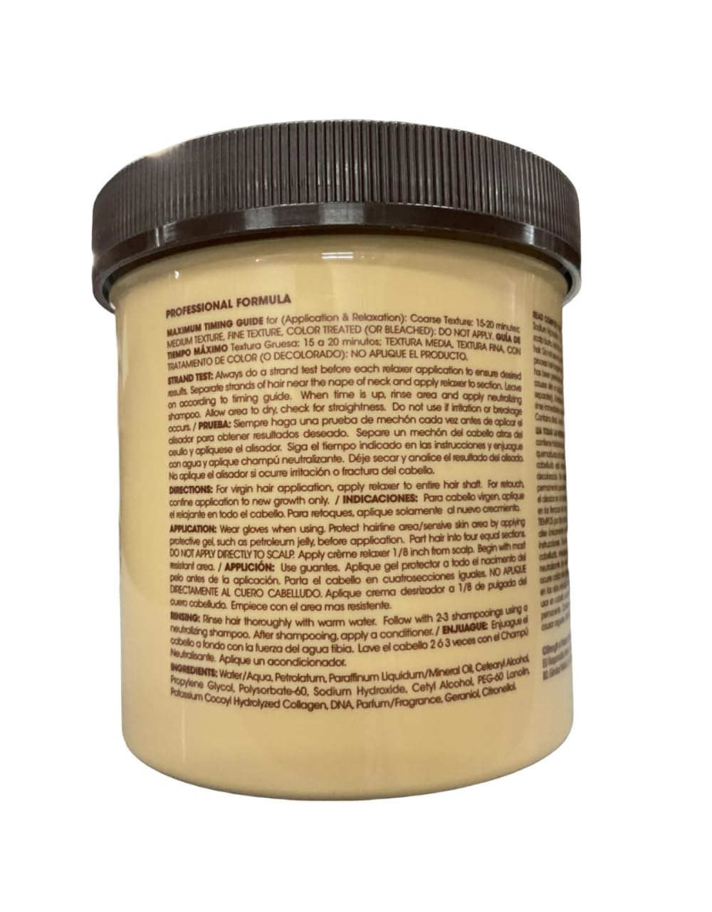 Tcb Hair Relaxer No Base Creme 15 Ounce Super Jar (443ml) (3 Pack)
