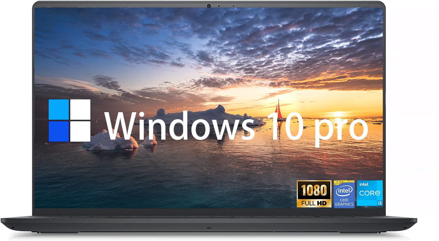 Dell Inspiron 3000 Business Laptop, 15.6''FHD Display, 11th Gen Intel Core i3-1115G4, Windows 10 Pro, 16GB RAM, 1TB HDD, Intel UHD Graphics, HDMI, Wi-Fi, Bluetooth, Long Battery Life, Carbon Black