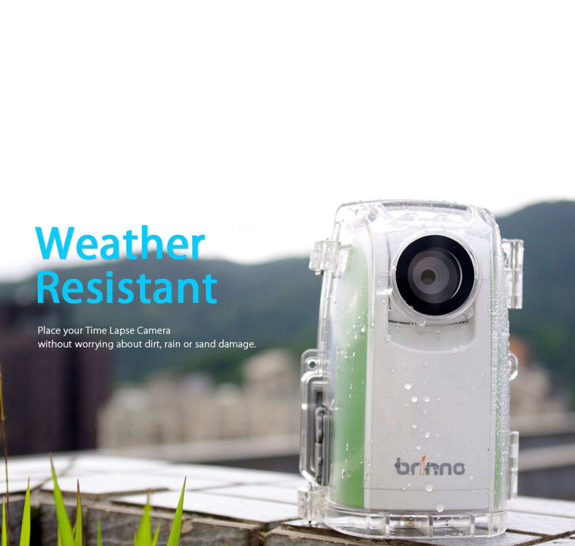 Brinno TLC200 Time Lapse and Stop Motion HD Video Camera - Green (BCC50 2016 Bundle)