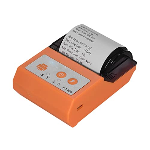 GAELOP DFHBFG Portable BT 58mm Receipt Thermal Printer Mini Personal Bill Printer Compatible with ESC/POS Print Commands Set