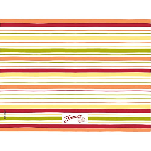 Tervis Made in USA Double Walled Fiesta Insulated Tumbler Cup Keeps Drinks Cold & Hot, 24oz - 2pk, Sunny Stripes