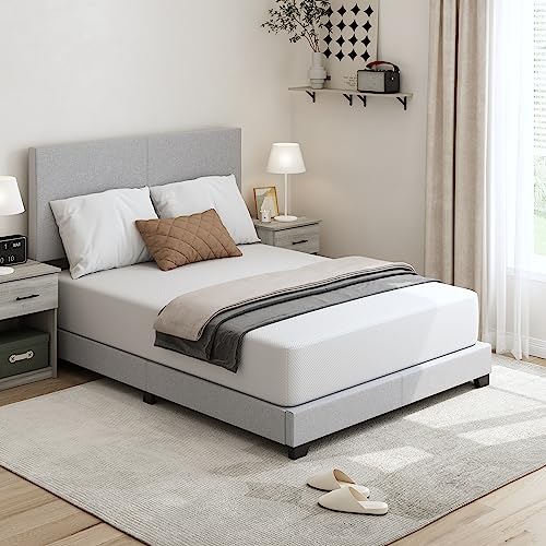 Furinno Tidur Cooling Gel Memory Foam Mattress, 12 Inch, Queen