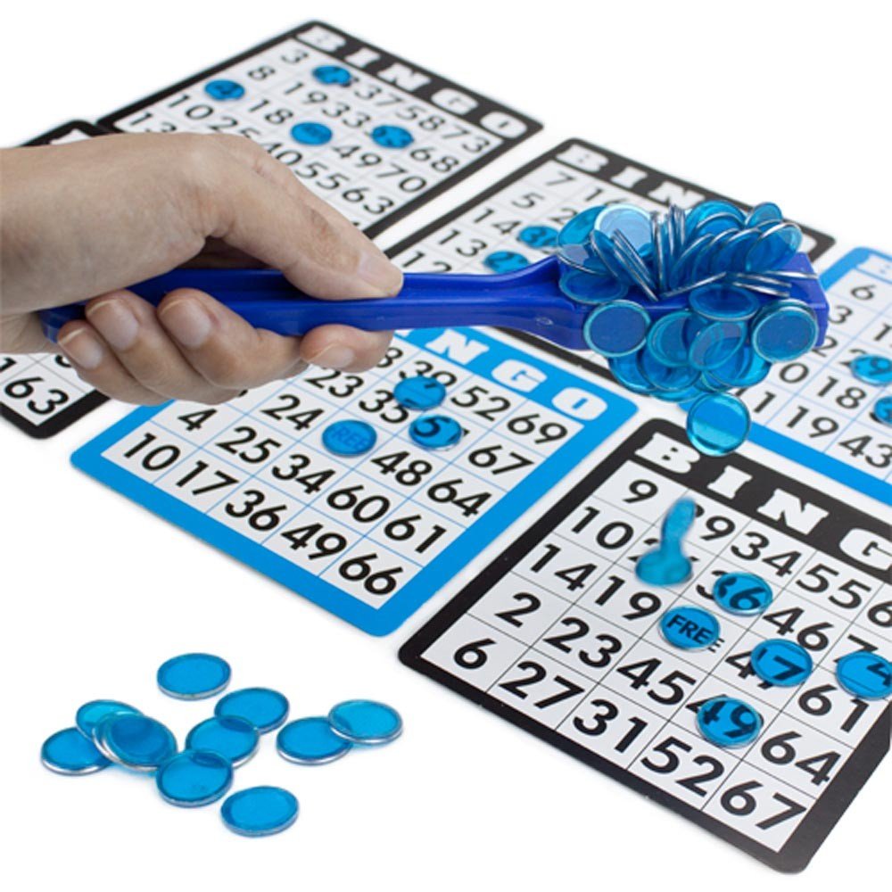 Tapp Collections Bingo Transparent Chips 300-pk - Assorted Colors