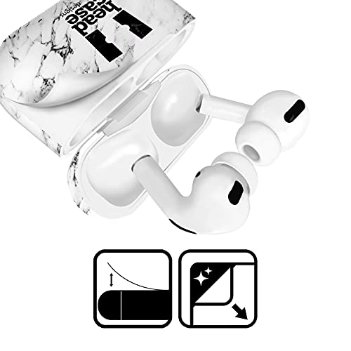 Head Case Designs Officially Licensed Peanuts Snoopy Character Fun Vinyl Sticker Skin Decal Cover Compatible with Apple AirPods Pro