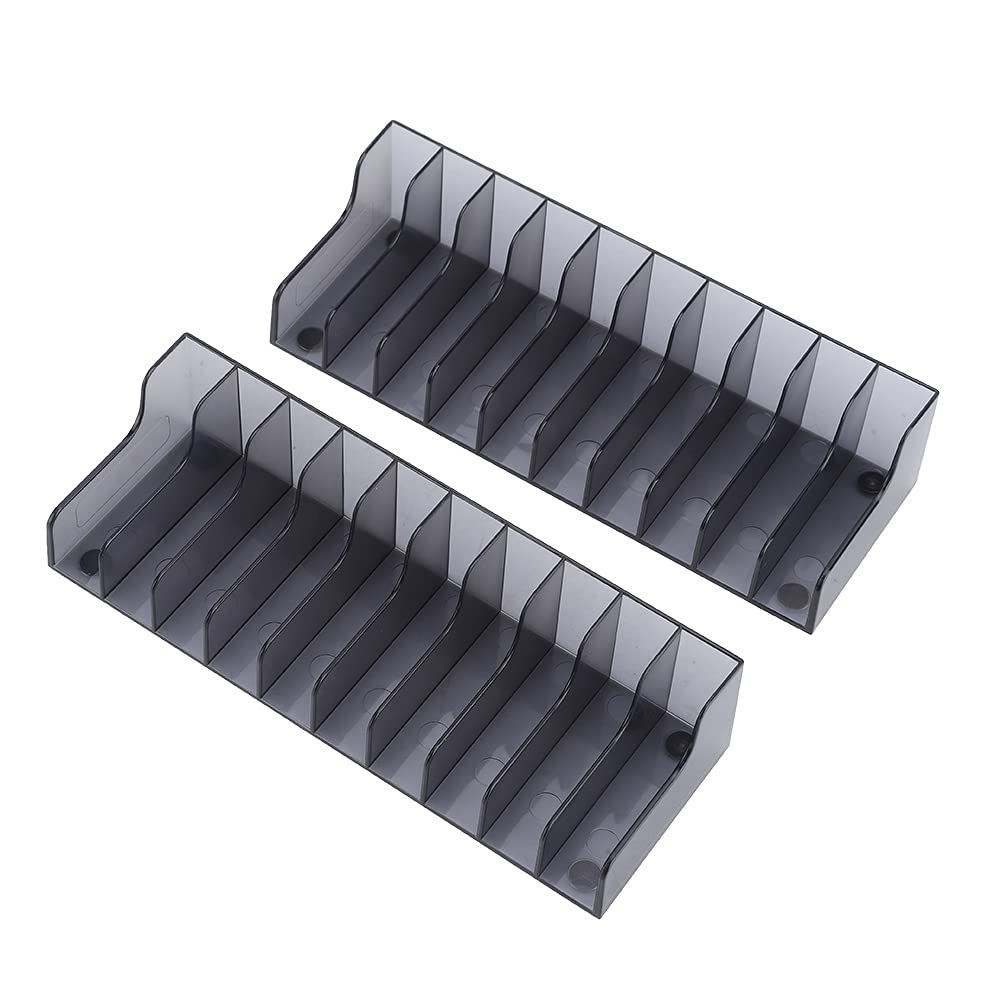 Omabeta Games Rack, Large Capacity 2 Pcs Game Card Holder Waterproof for/Slim/PRO for Pro Game Consoles