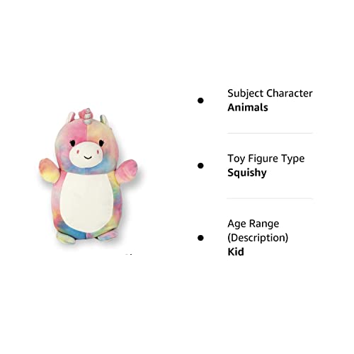 Squishmallow SQUISHMALLOWS Hug Mees by KellyToy 10 inch (25cm) - Bevalee The Unicorn