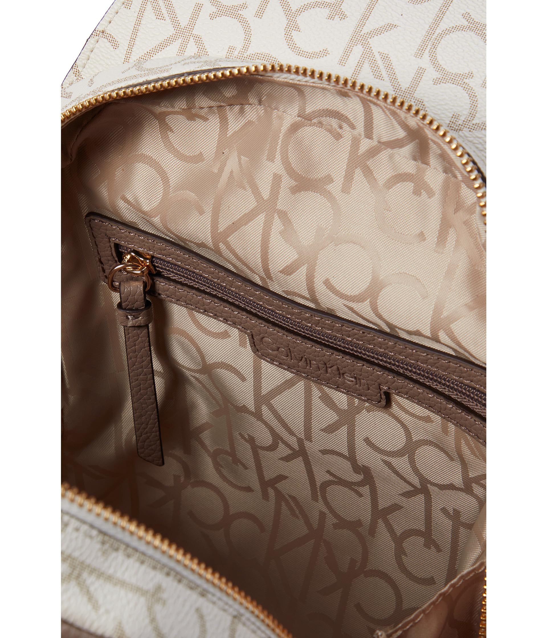Calvin Klein Mia Backpack Vanilla/Khaki/Cocoa One Size