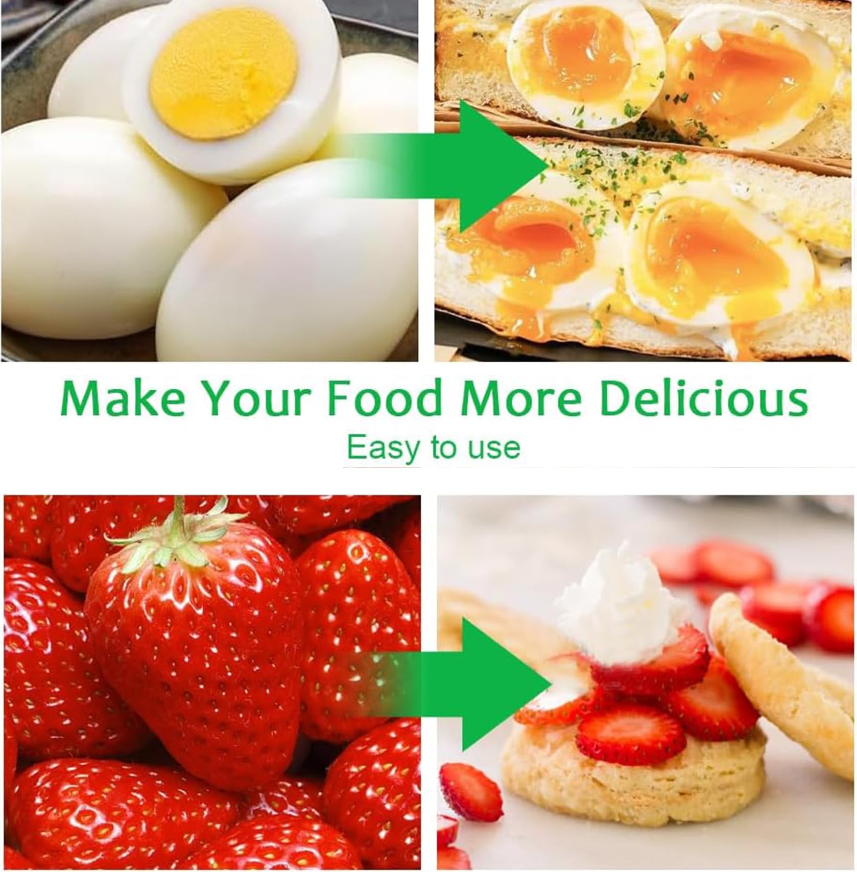 Cup Slicers,Strawberry Slicer, Banana Slicers,Egg Slicers,Quickly Making Fruit Vegetable Salad | Creative Kitchen Gadget