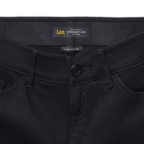 Lee Women's Plus Size Ultra Lux Comfort with Flex Motion Straight Leg Jean Royal Chakra 24W Medium
