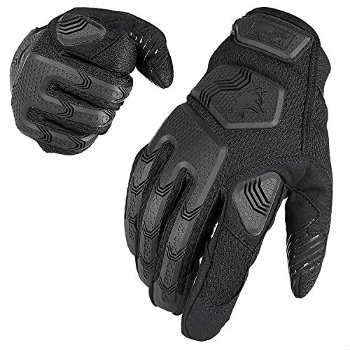 WOLF TACTICAL Shooting Gloves Tactical Gloves for Men Military Gloves, Airsoft Gloves for Paintball Combat Army Touchscreen