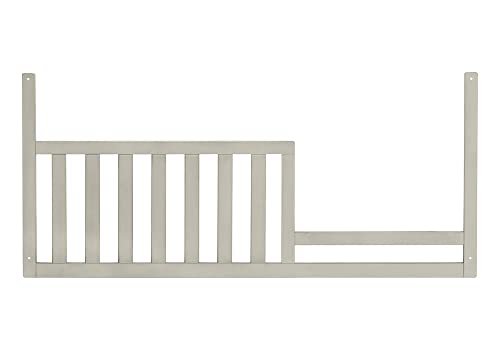 Toddler Bed Safety Guard Rail for Kingsley & Centennial Cribs | Multiple Finishes Available (Antique White)