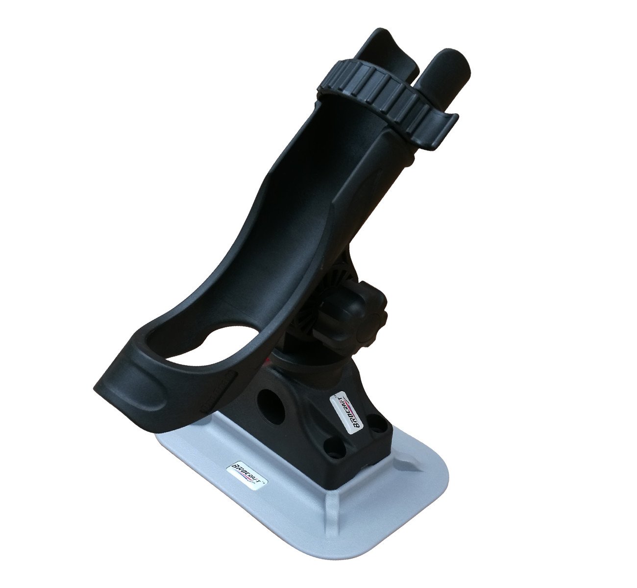Brocraft Glue On Boat Rod holder for RIBS Kayak & Inflatable Boat / Inflatable Boat Rib Mount Rod Hodler