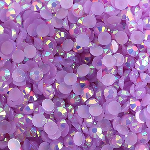 Bulk Jelly AB Resin Rhinestones Non Hotfix Rhinestone Craft Supplies Crystal for Bottles Mugs Tumbler Embellishments