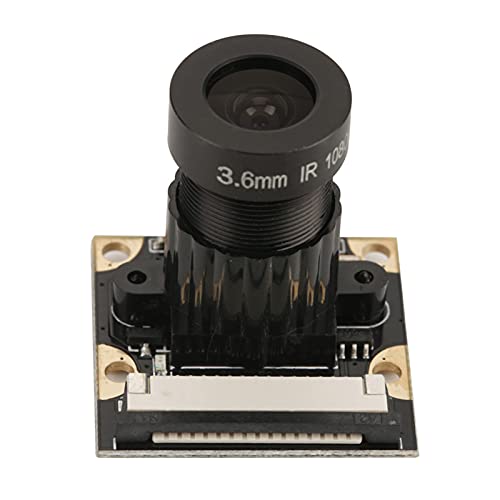 FECAMOS Camera Module, 2592x1944 Resolution OV5647 Chip Ribbon Cameras Board High Sensitivity for Raspberry Pi B 3 2