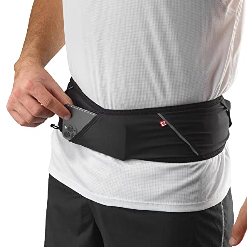 Salomon PULSE BELT Running Waist Pack , BLACK, XS