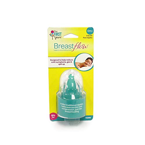 The First Years 2 Pack Breastflow Stage 1 Slow Flow Nipple