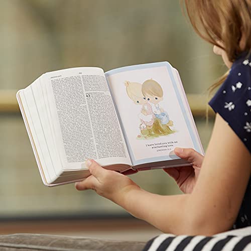 NKJV, Precious Moments Small Hands Bible, Hardcover, Pink, Comfort Print: Holy Bible, New King James Version