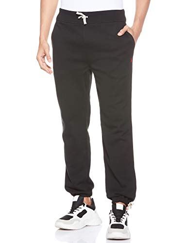 POLO RALPH LAUREN Men's Classic Athletic Pants, Black, L