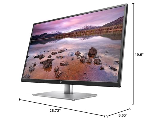 HEWLETT PACKARD 2UD96AA#ABA 32 inch FHD IPS 32s Monitor with Tilt Adjustment Anti-Glare Panel 2 Pack Bundle with 1 YR CPS Enhanced Protection Pack