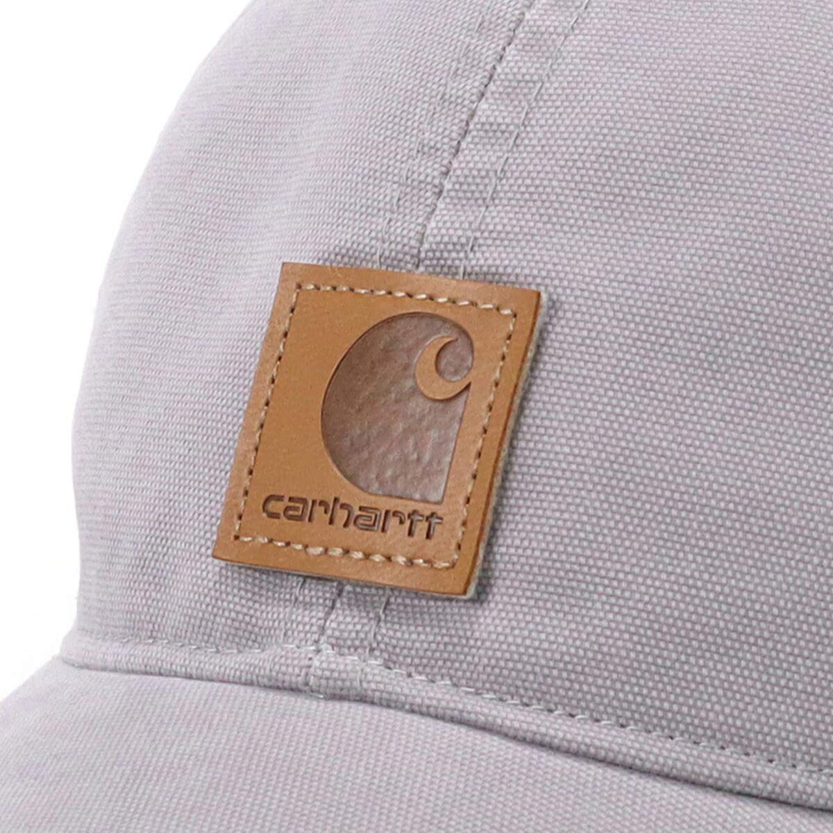Carhartt Men's Canvas Cap, Asphalt, OFA