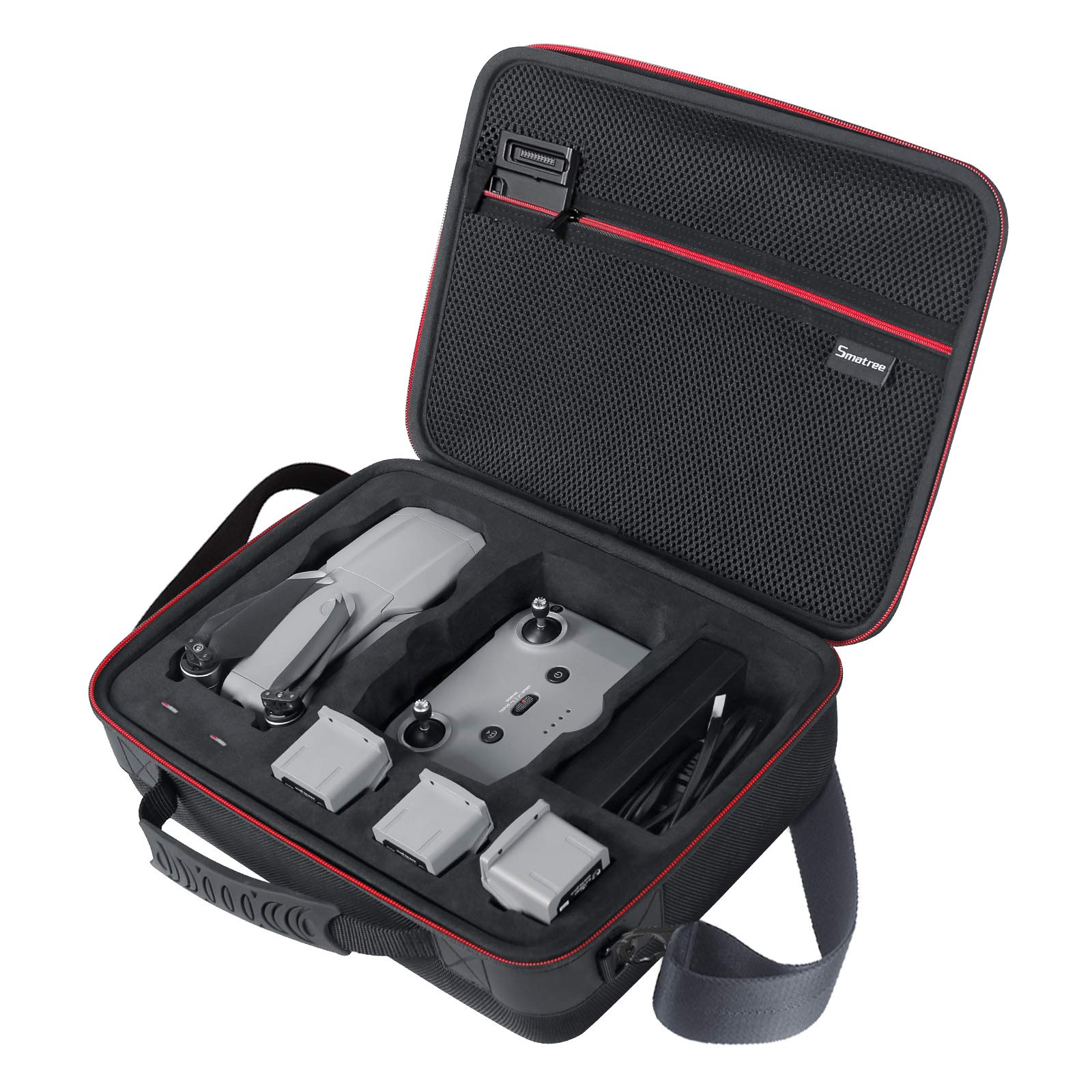 Smatree 9.7L Hard Carrying Case Compatible with DJI Air 2S / DJI Mavic Air 2 Fly More Combo, Fit for Remote Controller and Other Accessories