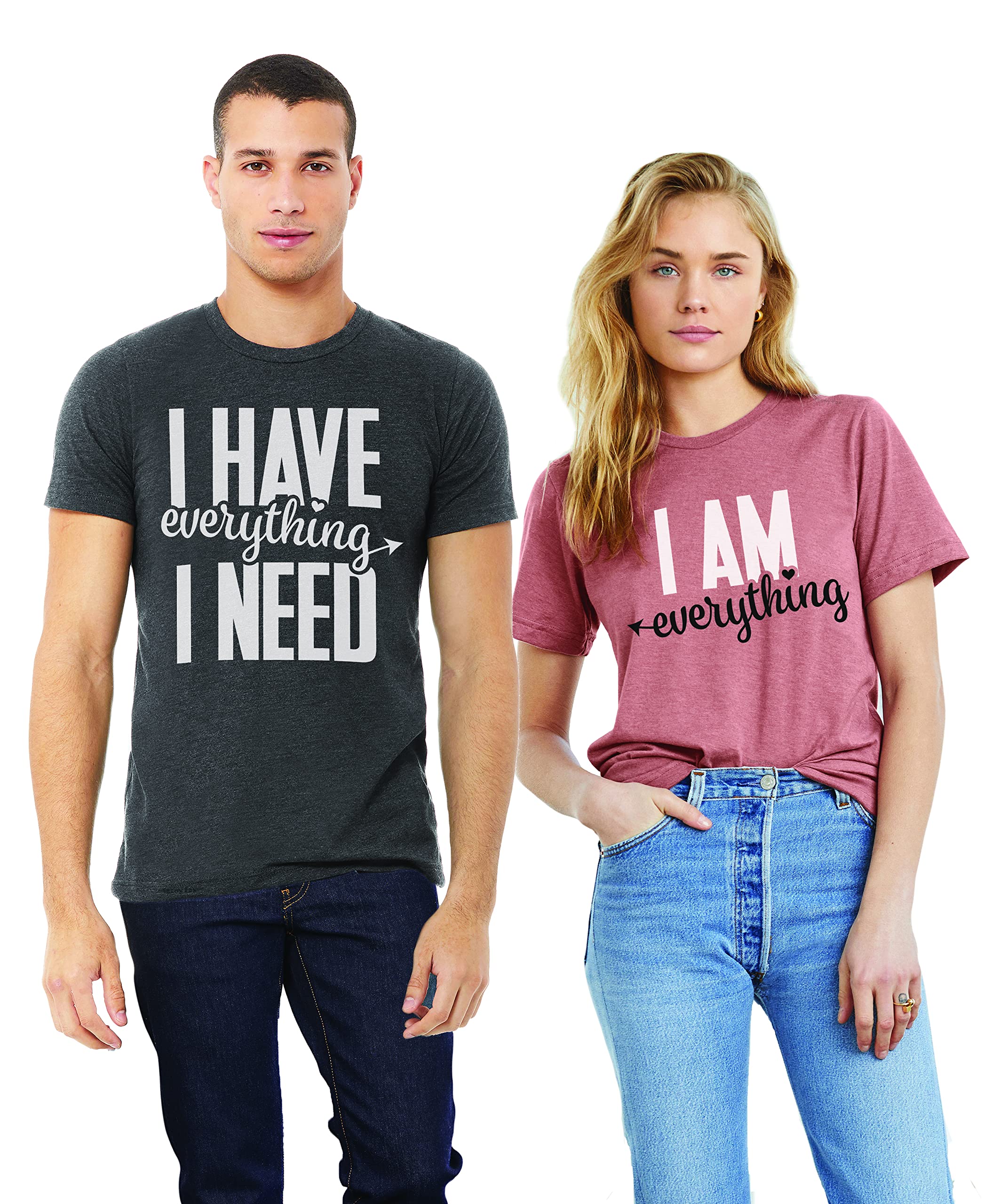 Teeny Fox I Have Everything Matching Couple Shirts T-Shirts Engagement Honeymoon