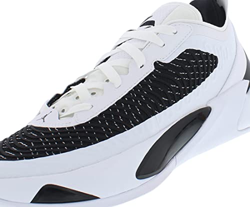 Nike Jordan Luka 1 Unisex Shoes Size 9, Color: White/Black/Volt