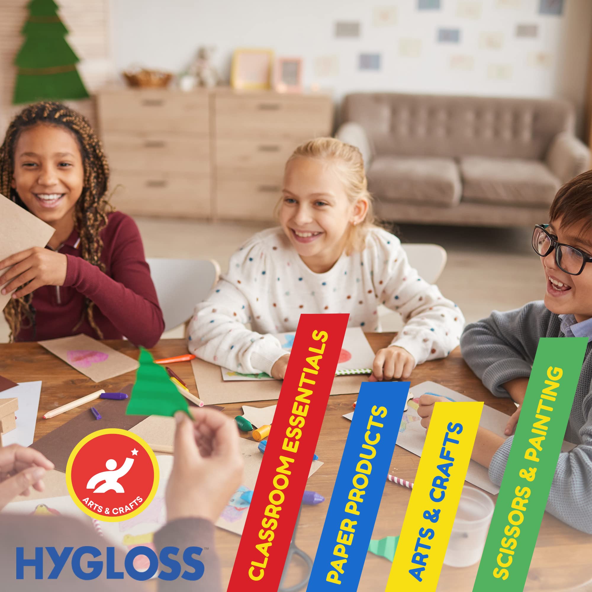 Hygloss Products Acetate Sheets for Crafts, Clear Overhead Projector Film, For Arts And Craft Projects and Classrooms, Not for Printers, 8.5” x 11”, 10 Pack