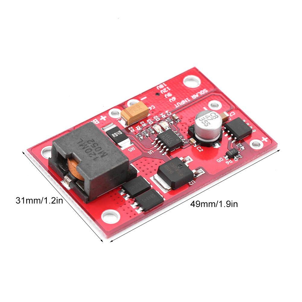 CN3791 12V 3A MPPT Solar Panel Controller 1 Cell Lithium Battery Charging 3.7V, 1.2 × 1.9oz
