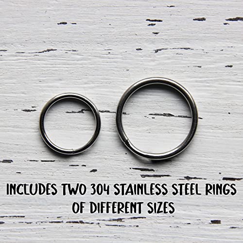 MYXGY Stainless Steel Pet ID Tag, Personalized Dog Name Tags, Customized Cat Tags, Deep Laser Engraving, Optional Engraved on Both Sides, Various Design Options