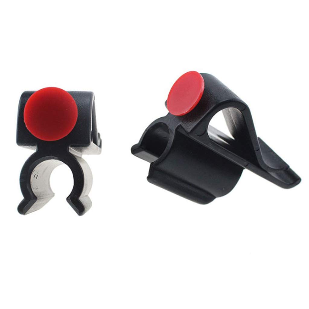 chiwanji 2 Pieces/Pack Golf Bag Clip on Putter Holder Golf Organizer Club Clamp Accessories