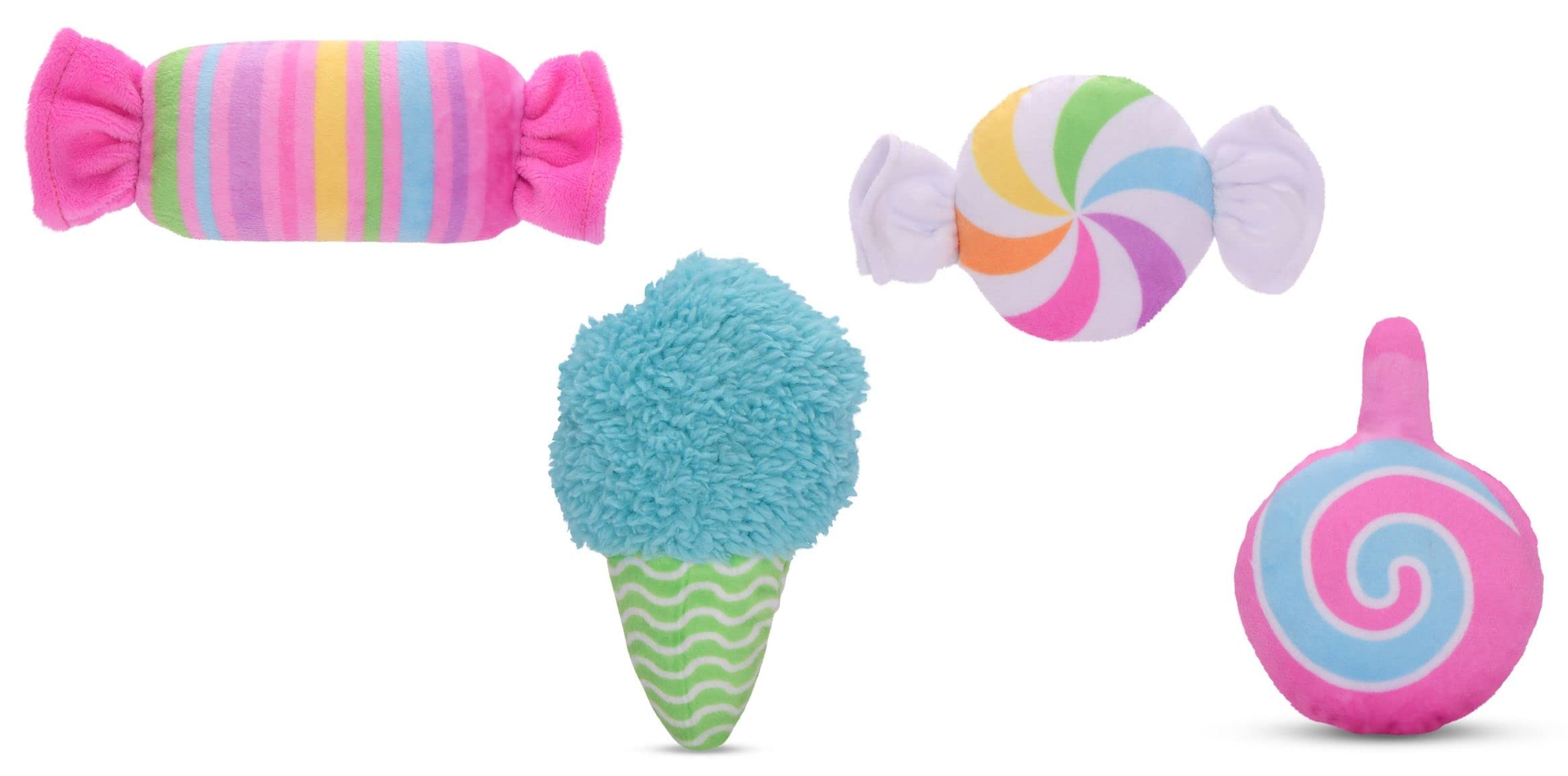 iscream Sweet Surprise Claw Machine Fleece 5-Piece Play Pillow Set with Embroidered Accents