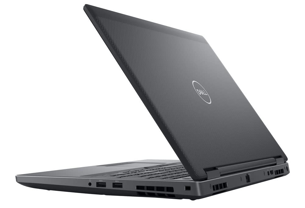Dell Precision 7540 Workstation Laptop PC FHD Intel Core i7-9850H Processor 32GB Ram 1TB NVMe SSD Drive, HDMI, Web Camera, NVIDIA Quadro RTX 3000 6GB GDDR6 Windows 10 Pro, Black (Renewed)