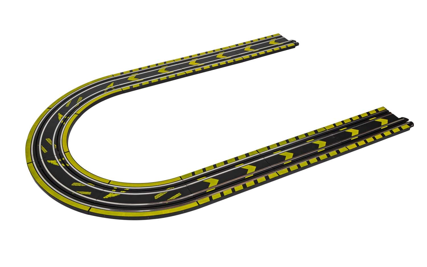 Scalextric Micro Straights and Curves Track Extension Pack 1:64 Slot Car Race Track G8045