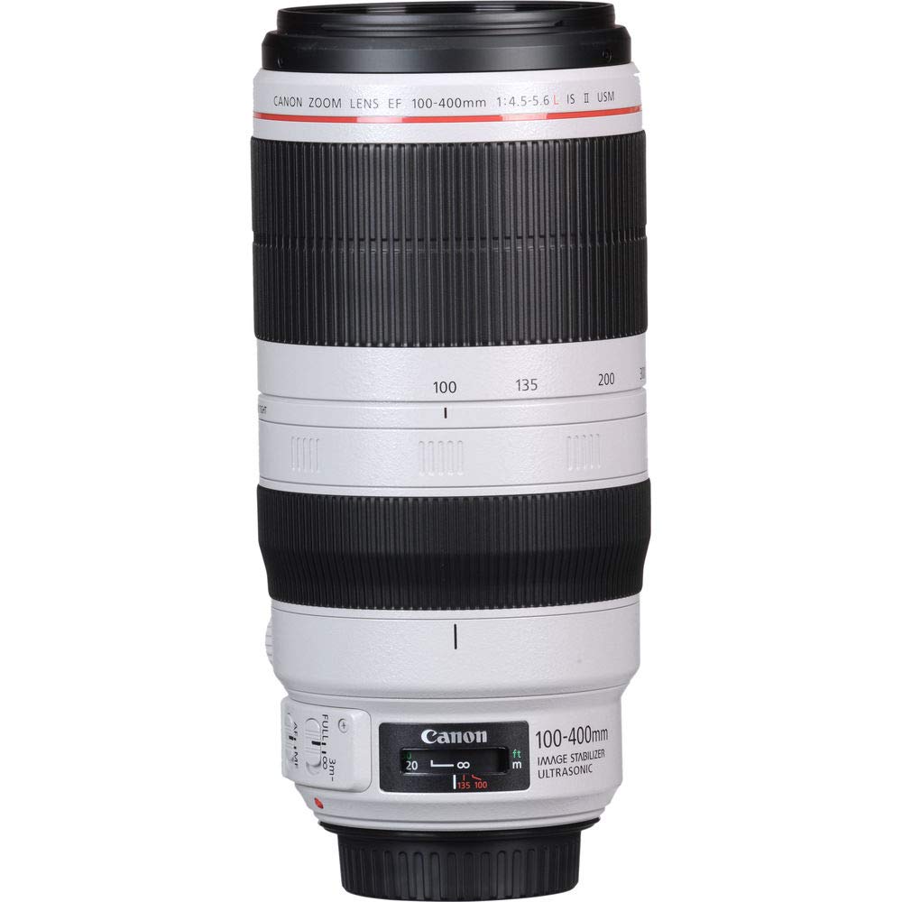 Canon EF 100-400mm f/4.5-5.6L is II USM Lens (9524B002) with Filter Kit, Cap Keeper, and Cleaning Set (Renewed)