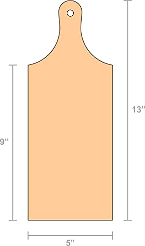 Standard Plain Cutting Board (13 Inches) - Made in USA