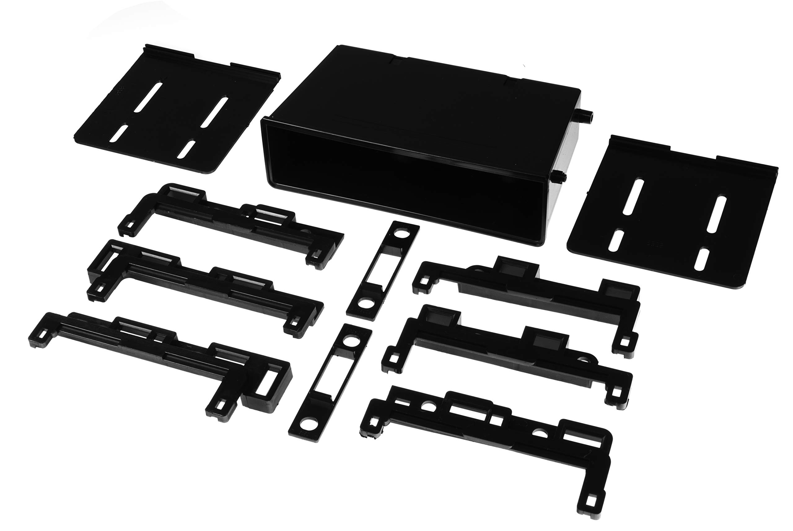 Scosche GM0516DDCS Double DIN Radio Install Dash Kit Compatible with Select 2004-21 Buick, Chevrolet, GMC, Hummer, Pontiac, Saturn and Suzuki Vehicles - Complete Car Stereo Installation Interface Kit