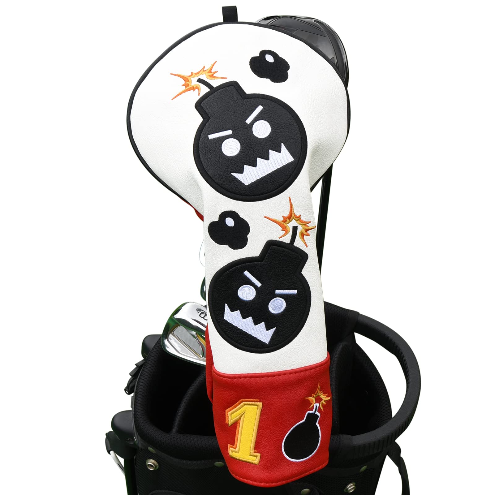 Bomb Driver Headcover + Blade Putter Cover