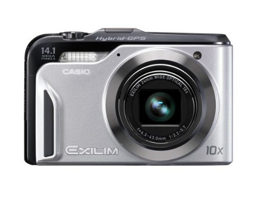 Casio Exilim EX-H20G 14 MP, 10x Optical Zoom Compact Digital Camera (Silver)