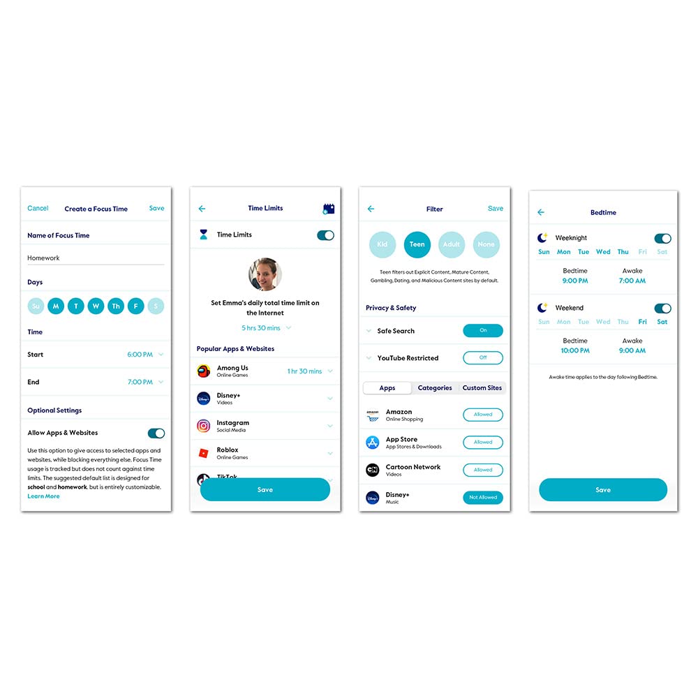 Circle Parental Controls 1-Yr Subscription - Internet & Mobile Devices - Works on Wifi, Android & iOS Devices - Control Apps, Set Screen Time Limits, Block & Filter Content