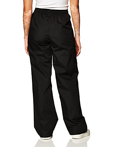 WonderWink Women's Quebec Full Elastic Cargo Pant, Black, XX-Large